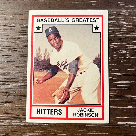 TCMA | Games | Jackie Robinson 982 Tcma Greatest Hitters Card Brooklyn ...